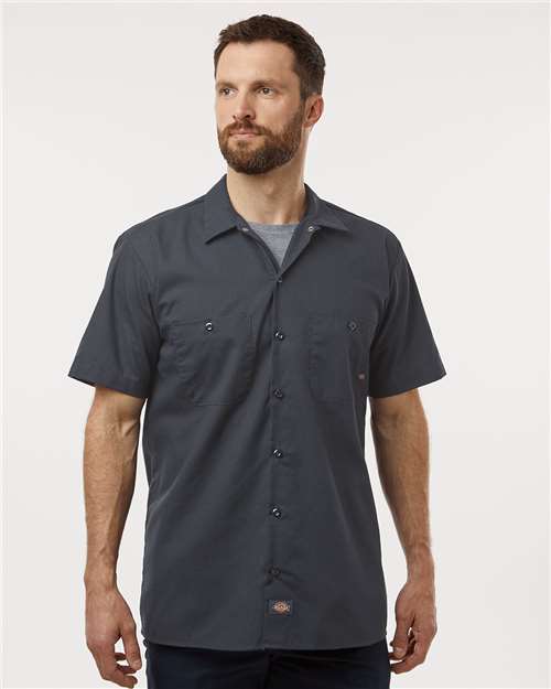 Industrial Short Sleeve Work Shirt – 1800tshirts